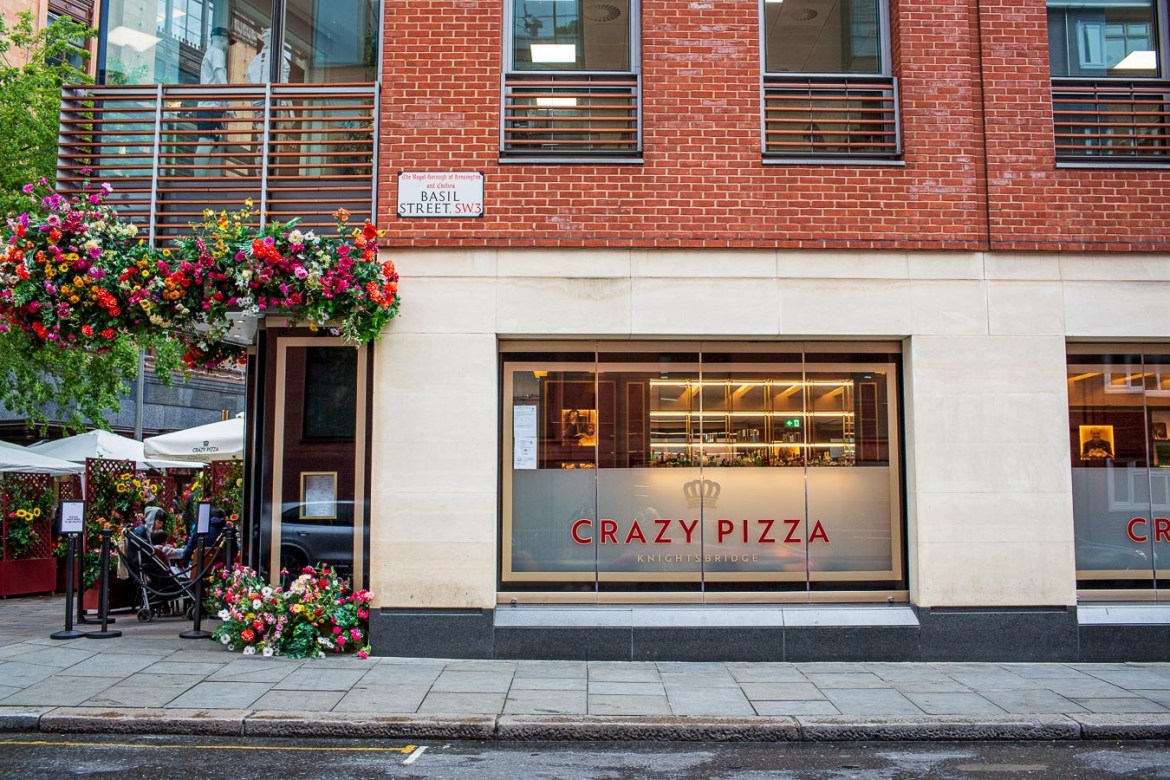 Review: Crazy Pizza, Knightsbridge - Luxuriate Life Magazine